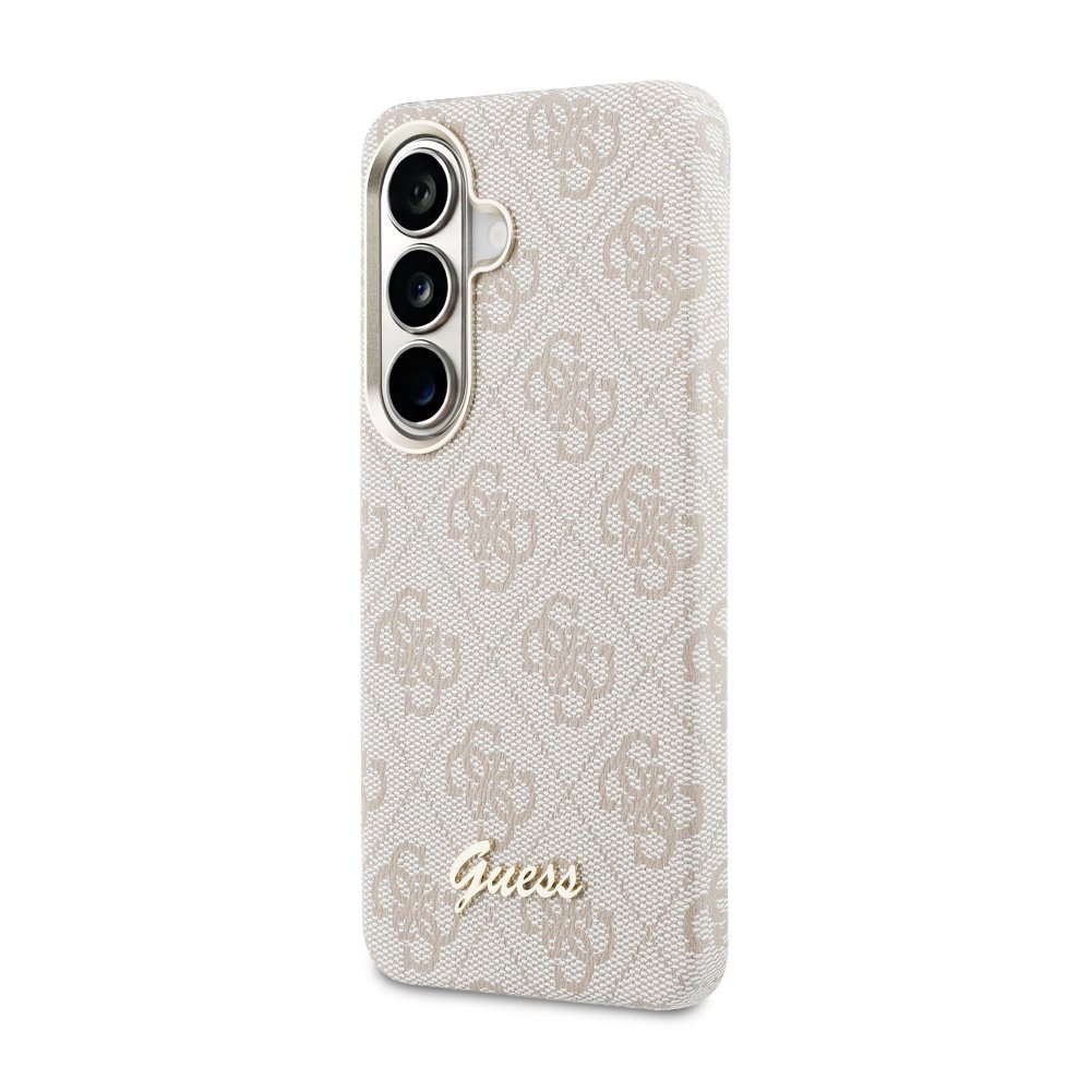 Guess PU 4G Script Metal Logo Magnetic zadný kryt pre Samsung Galaxy ...