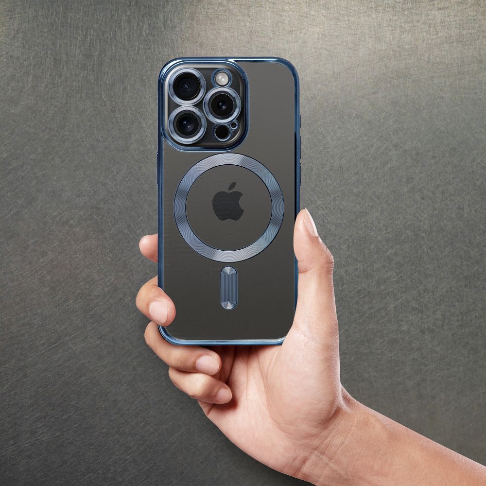 Kryt Electro Mag Cover Case s MagSafe Samsung Galaxy A27 Titanium Blue
