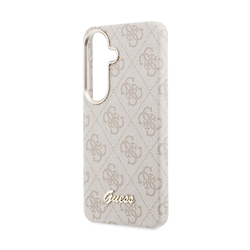 Guess PU 4G Script Metal Logo Magnetic zadný kryt pre Samsung Galaxy ...