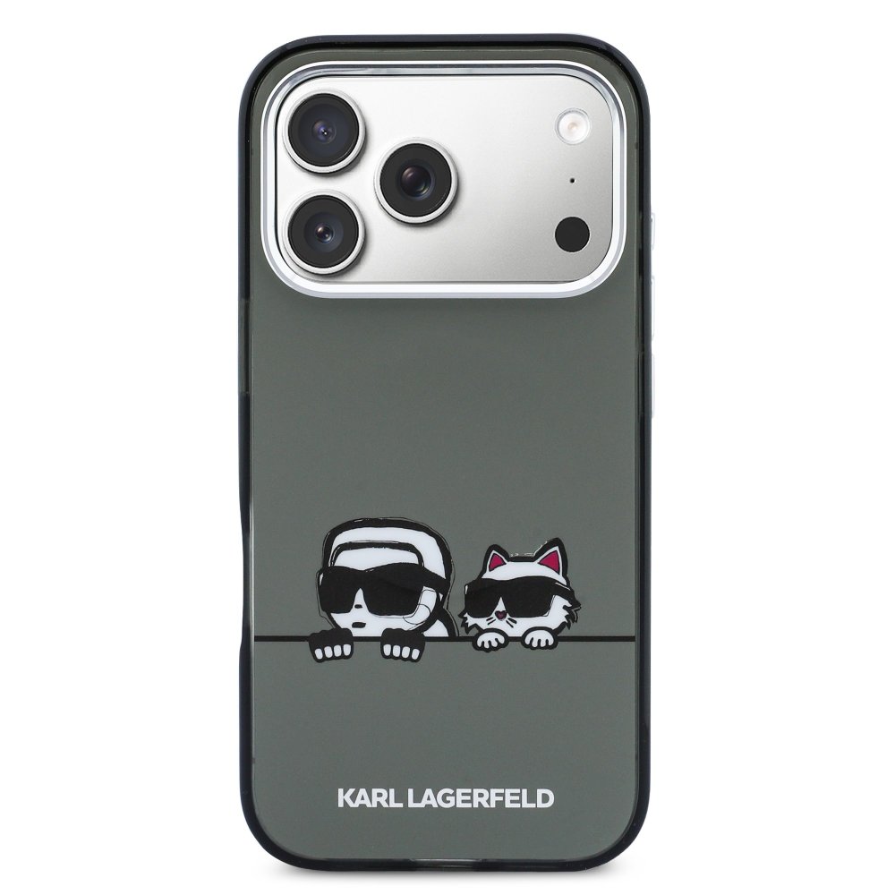 Karl Lagerfeld IML K&CH Heads Logo MagSafe zadný kryt pre iPhone 17 Pro ...