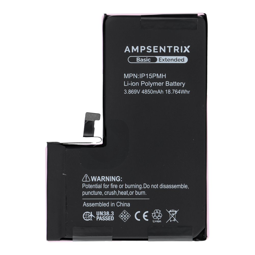 Batéria Ampsentrix Basic Battery iPhone 15 Pro Max (High Capacity)