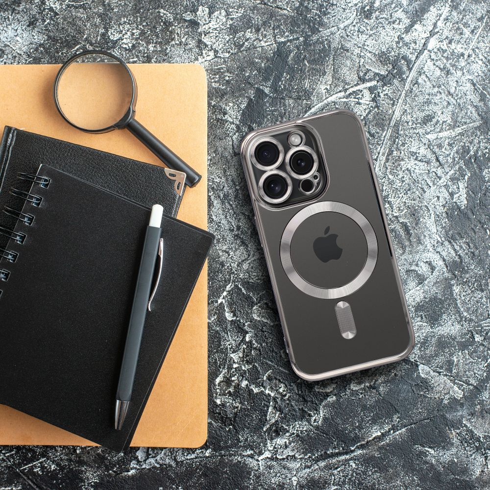 Kryt Electro Mag Cover Case s MagSafe Samsung Galaxy A27 Titanium Grey